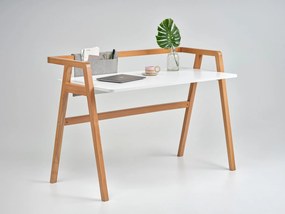 Kalune design Dřevěný psací stůl POK 793ELG3808