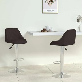 vidaXL Barové stoličky 2 ks umělá kůže [335188] Barva: Černá