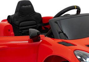 Elektrické autíčko Porsche Spyder RS ​​718 MP4 červené