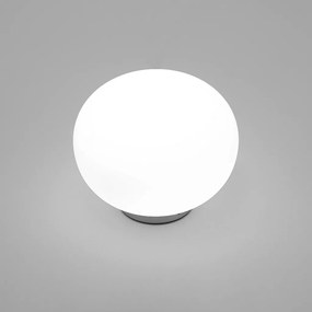 Skleněná stolní lampička Moon Table 2 Barva: Bílá