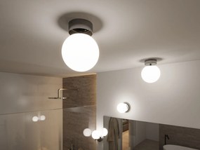 Paulmann 71065 Gove, koupelnové stropní svítidlo LED 9W 3000K, chrom, průměr 17cm, IP44