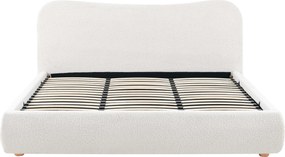 Postel Maido Teddy látka 180x200 cm – krémová