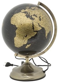 Stolní lampa ve tvaru glogusu Mauro Ferretti Globe Bronze, ø 25 cm
