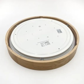 Brilagi - LED Stropní svítidlo MANAROLA PLAIN LED/24W/230V 4000K pr. 41 cm dub