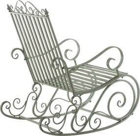Houpací křeslo Smilla – antik zelená