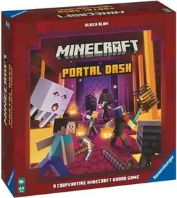 Ravensburger Minecraft: Portal Dash / délka hry 30 minut / počet hráčů