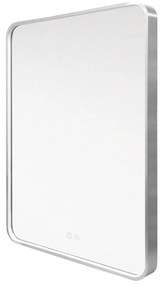 Mereo zrcadlo hranaté 60 x 80 cm LED osvětlení CN171S