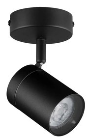 LED černé designové stropní svítidlo Alma