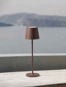 Venkovní LED nabíjetelně svítidlo Seina 11.4 hnědá