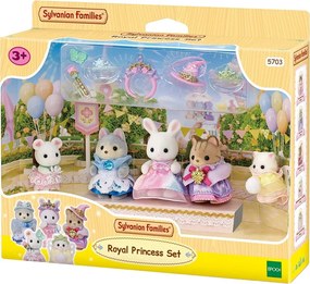 Figurky sylvanian families baby princezny, 5 figurek