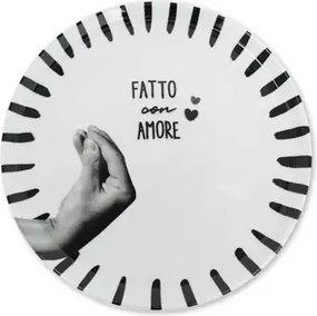 ZiiPa Talíř na pizzu 32,5cm Atina Carbon