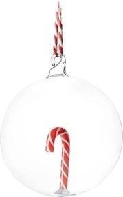 Skleněná vánoční ozdoba 8 cm Candy Cane – Sass & Belle