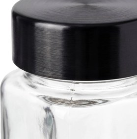 Sada 24 ks kořenky eckig nerezová ocel – černá