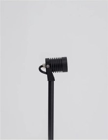 NV 9271433 Venkovní sloupkové svítidlo FEND černý hliník a sklo LED 5W 3000K 100-240V 21st. IP65 - NOVA LUCE