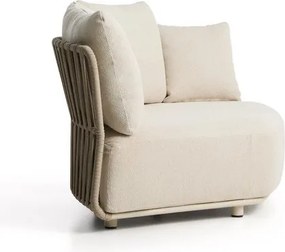 Béžová/taupe zahradní modulární pohovka 167 cm Osani – Kave Home