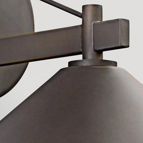 Venkovní světlo na fasádu Elstead Ripley M LED 8W IP44 Starý bronz