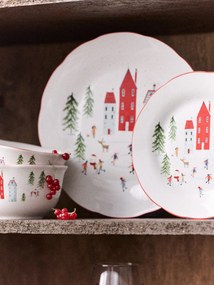 Sinsay - Keramické misky s vánočním motivem 2 pack - vícebarevná