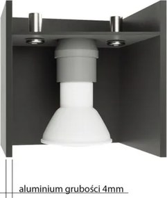 Stropní svítidlo SOLLUX Pixar G9 1x40W bez zdroje hliník bílá SL.0398
