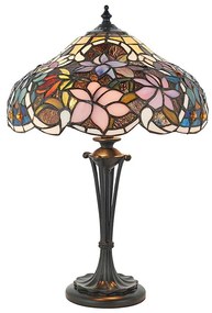 Endon 64327 - Stolní lampa Tiffany SULLIVAN 2xE14/40W/230V pr. 30 cm