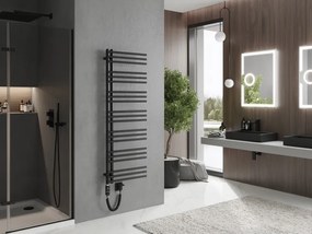 Mexen Neptun, elektrické topné těleso 1400 x 500 mm, 600 W, černá, W101-1400-500-2600-70