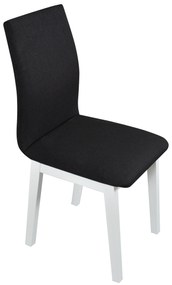 Jídelní židle Lexia 1 Zvolte dřevo: Bílá, Zvolte látku: látka 10b
