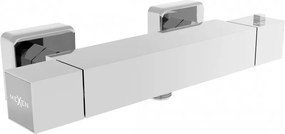 Mexen CUBE TERMOSTATICKA SPRCHOVÁ BATERIE, CHROM, 77200-00