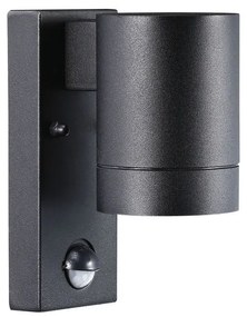 Nordlux Tin Maxi Sensor (černá) Venkovní nástěnná světla s čidlem kov sklo IP54 21509103