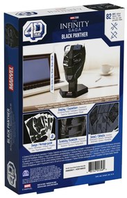Spin master Puzzle Marvel Black panther 4D