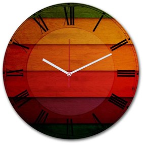 Nástěnné hodiny Sunn 30 cm barevné