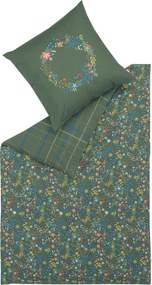XXXLutz OBOUSTRANNÉ POVLEČENÍ, satén, zelená, vícebarevná, 155/200 cm Esprit - Online Only povlečení - 003021140801