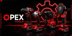 OPEX TOOLS Sada 2 v 1: vrták a šroubovák + akumulátový rázový klíč, 2x aku 21 v, 3 ah