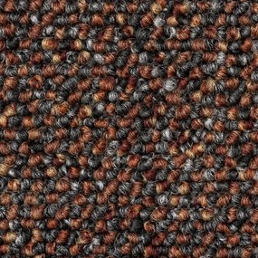 Associated Weavers, Metrážový koberec Nero 84, na míru, šíře 3m,4m,5m, hnědá, filc, chodba / předsíň