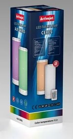 Activejet AJE-CERES RGB bílá / Dekorativní LED lampa / 4W / 54x LED /