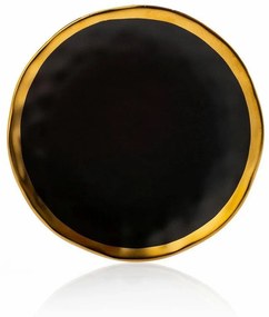 Keramický talíř Lissa 20 cm černý