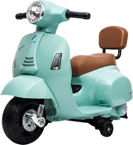 AIYAPLAY Elektro motorka pro děti Mini Vespa GTS 6V s lithiovou baterií, ergonomické sedadlo, opěrka zad, 1,5-3 roky 370-484V90GN