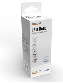 Solight LED žárovka, svíčka, 6W, E14, 6000K, 510lm