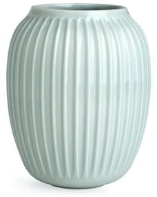 Mentolově modrá kameninová váza Kähler Design Hammershoi, ⌀ 16,5 cm