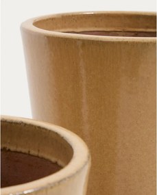 Keramické květináče v sadě 3 ks ø 47 cm Rotja – Kave Home