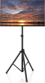 Costway Výškově nastavitelný televizní stojan pro 21–47 palcové plazmové/LCD/LED