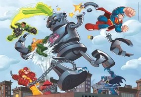 Clementoni PUZZLE DC Super Friends 4v1 / 20+60+100+180 dílků / od 6 le