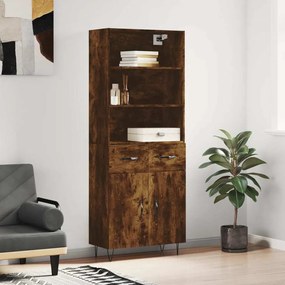 vidaXL Skříň highboard 69,5 x 34 x 180 cm kompozitní dřevo [3200545] Barva: dub sonoma