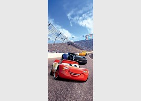 Dětská vliesová fototapeta na zed' Auta Závod, Disney | 90 x 202 cm | DFTDNV 5483