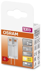 LED speciální žárovka G4 0.6 W, teplá bílá