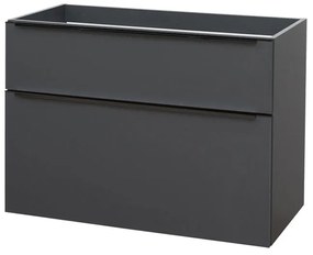 Mereo Mereo, Mailo, koupelnová skříňka 101 cm, černé madlo, CN532SB