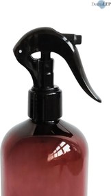 Dávkovač na mýdlo 500 ml hnědý s černým rozprašovačem MINI BELA