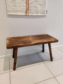 House Doctor, Dřevěná lavice Nadi Natural, 81 cm | přírodní