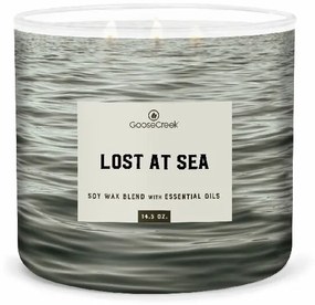 Svíčka MEN'S COLLECTION 0,41 KG LOST AT SEA, aromatická v dóze, 3 knoty|Goose Creek