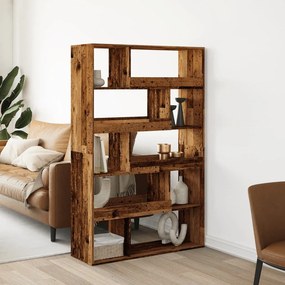 Dělicí stěna old wood 100 x 33 x 156,5 cm kompozitní dřevo 3309499