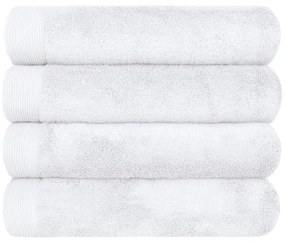 SCANquilt modalový ručník MODAL SOFT bílá osuška 100 x 150 cm