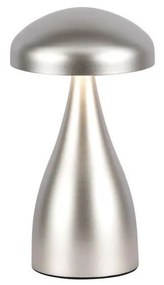 V-Tac | LED Stmívatelná dobíjecí stolní lampa LED/1W/5V 3000-6000K 1800 mAh stříbrná | VT1323